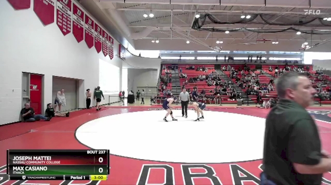 165 lbs Quarterfinal - Joseph Mattei, Nassau Community College vs Max ...