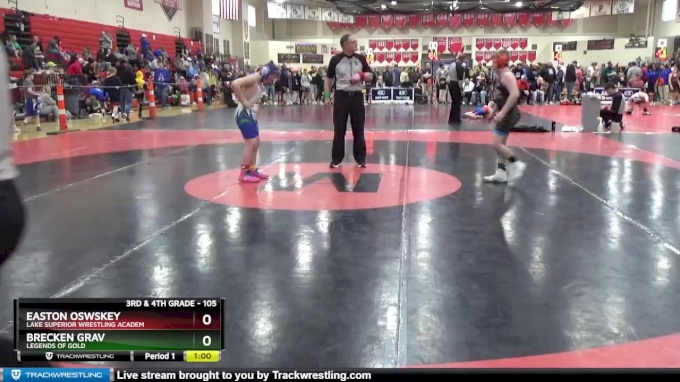 105 lbs Round 4 - Brecken Grav, Legends Of Gold vs Easton Oswskey, Lake ...