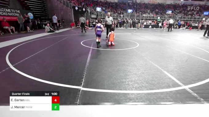 60 lbs Quarterfinal - Boone Miller, Brawlers vs Brooks Ewertz, CYWC