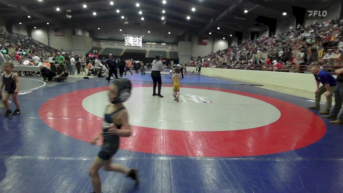 43 lbs Consi Of 4 - Alex Downs, Troup Wrestling vs Silas Venable, Banks ...