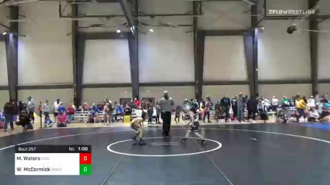 60 lbs Consolation - Matthew Waters, Savannah Wrestling Center vs ...