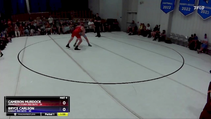 108 lbs Round 1 (4 Team) - Cameron Murdock, Minnesota Storm Red Boys vs ...