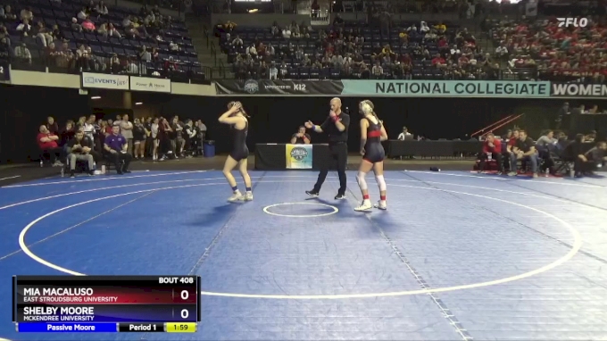 123 lbs Cons. Semi - Mia Macaluso, East Stroudsburg University vs ...