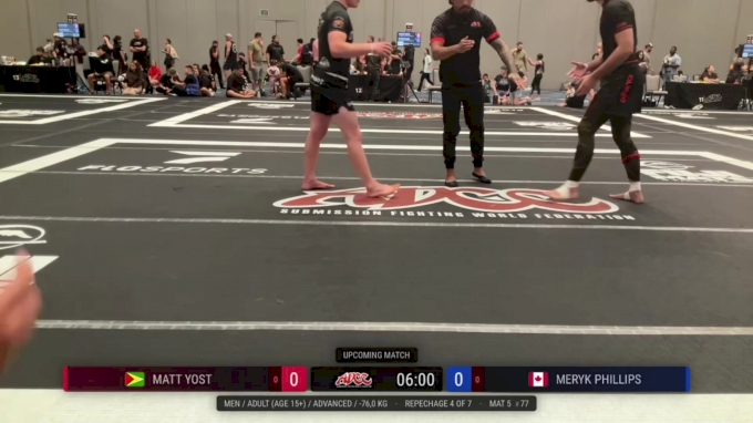 Matt Yost vs Meryk Phillips 2025 ADCC Las Vegas Nationals