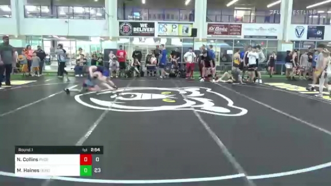 96 lbs Round 1 - Noah Collins, Phoenix Wrestling Red vs Mason Haines ...
