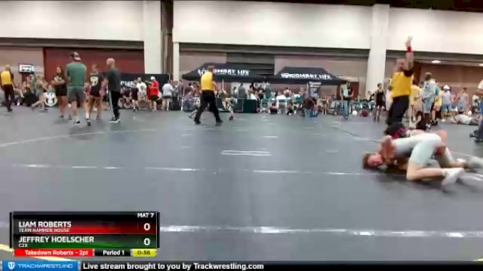 167 lbs Cons. Round 1 - Jeffrey Hoelscher, C2X vs Liam Roberts, Team ...