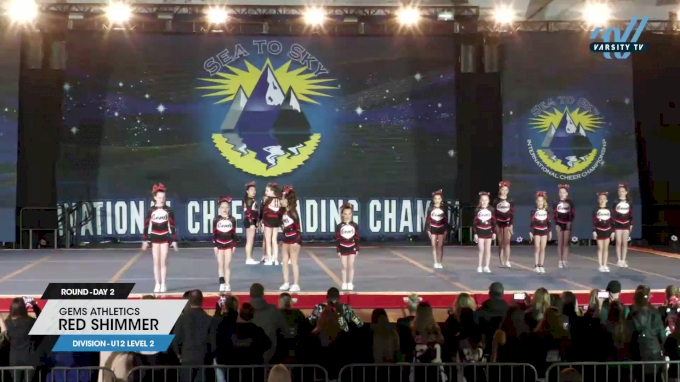 Gems Athletics - Red Shimmer [2023 U12 Level 2 Day 2] 2023 Sea to Sky ...