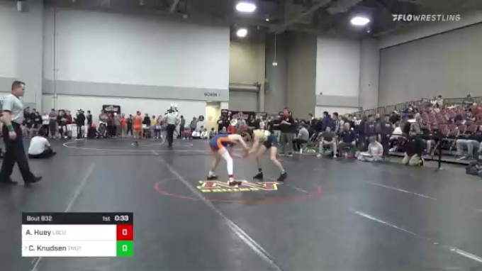 106 lbs Consi Of 16 #2 - Andrew Huey, Legend vs Connor Knudsen, Timpanogos