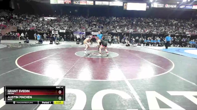 2A 145 lbs 1st Place Match - Grant Svedin, Melba vs Austin Machen, Ririe