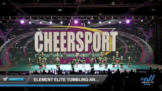 Element Elite Tumbling and Cheer - ZINC [2022] 2022 CHEERSPORT National ...