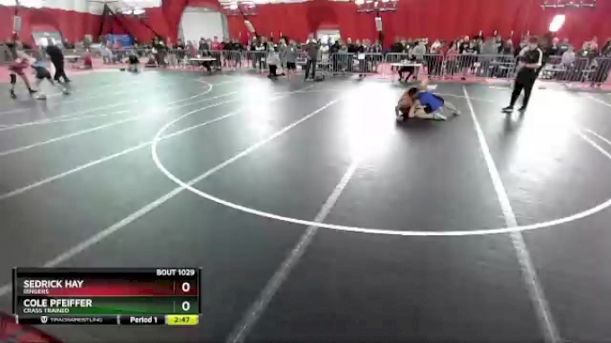 170 lbs Champ. Round 1 - Sedrick Hay, Ringers vs Cole Pfeiffer, Crass ...