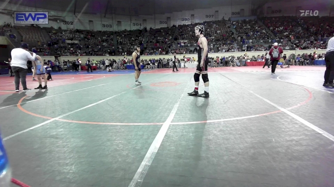 161 lbs Round Of 16 - Carter Robinson, Pawnee vs Joshua Benavides Jr ...
