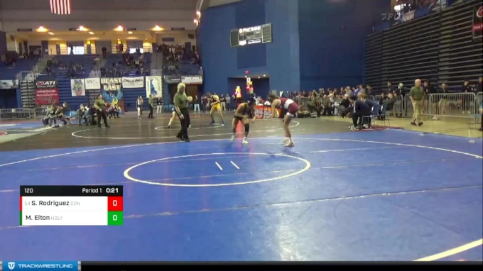 120 lbs Cons. Round 7 - Santino Rodriguez, Don Bosco Prep vs Max Elton ...