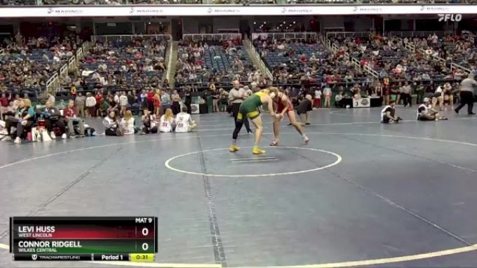 2A 157 lbs Cons. Semi - Levi Huss, West Lincoln vs Connor Ridgell ...