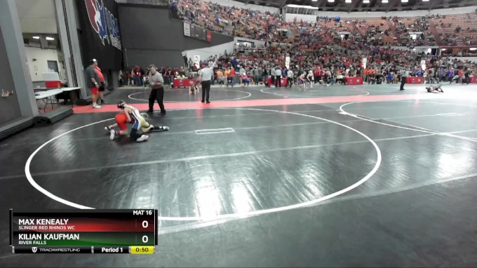 84 lbs Cons. Round 5 - Max Kenealy, Slinger Red Rhinos WC vs Kilian ...