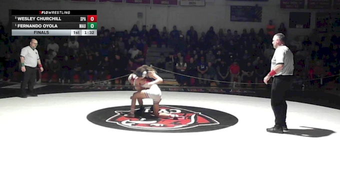 106 lbs Final - Wesley Churchill, Spaulding vs Fernando Oyola, Mt ...