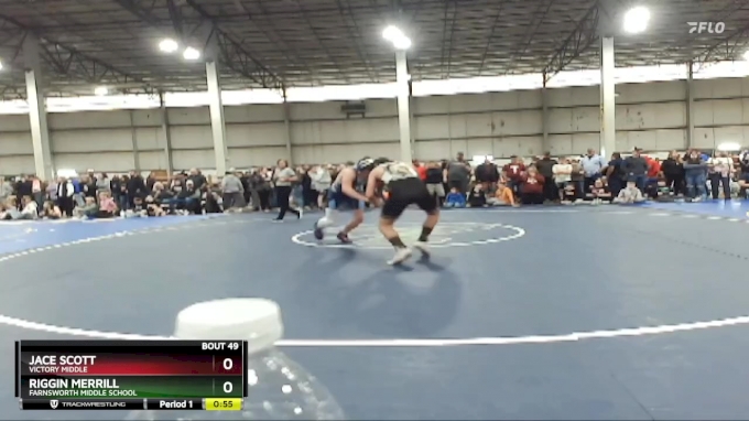 165 lbs Cons. Round 2 - Jace Scott, Victory Middle vs Riggin Merrill ...
