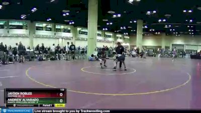 113 lbs Semis & Wb (16 Team) - Jayden Robles, Westside WC vs Andrew ...