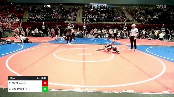 61 lbs 3rd Place - Riley McClure, Berryhill Wrestling Club vs Gabriel ...