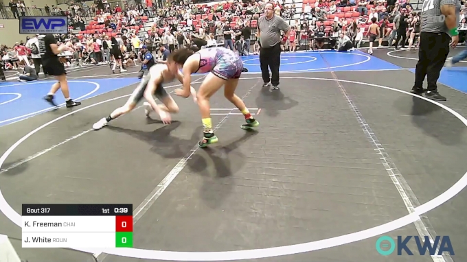 126 lbs Semifinal - Kawika Freeman, Chain Wrestling Academy vs Joshua ...