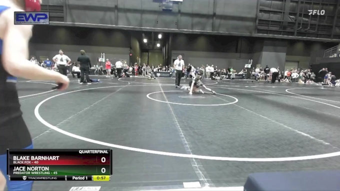 61 lbs Quarterfinal - Jace Norton, Predator Wrestling vs Blake Barnhart ...