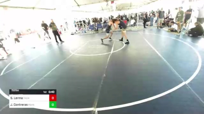 152 lbs Consi Of 4 - Shane Lerma, Thunder WC vs Joseph Contreras ...
