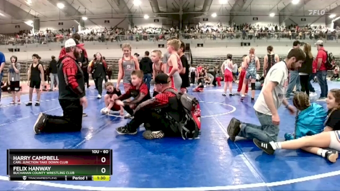 85B Champ. Round 1 - Reagan Brooks, Warrensburg Elite Wrestling vs ...