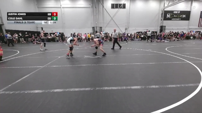 106 lbs Finals (8 Team) - Cole Dahl, Este Built Underground vs Justin ...