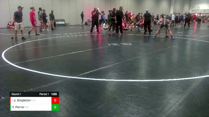 113 lbs Round 1 - Jimmy Singleton, Florida vs Yino Ferrer, Colosseum ...