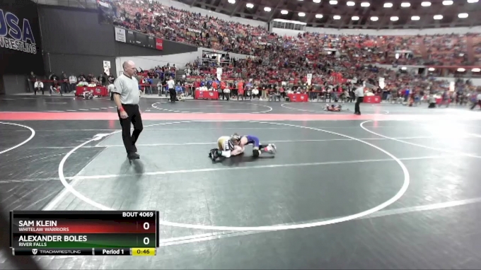 78 lbs Champ. Round 1 - Alexander Boles, River Falls vs Sam Klein ...
