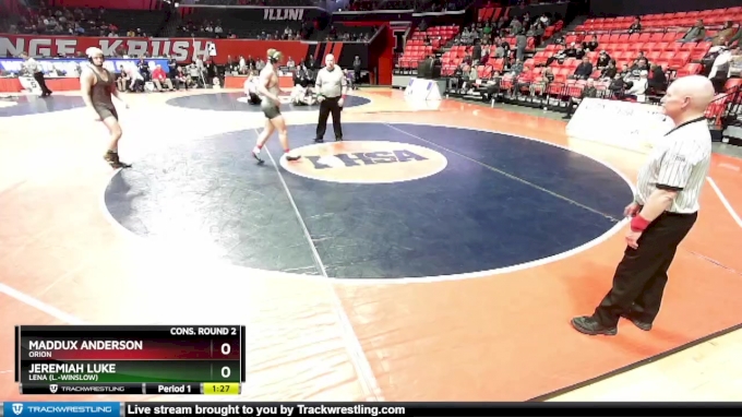 1A 190 lbs Cons. Round 2 - Maddux Anderson, Orion vs Jeremiah Luke ...