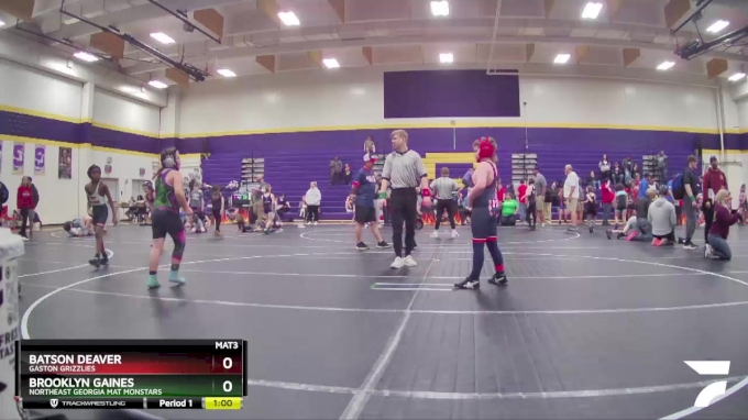 Round 3 - Batson Deaver, Gaston Grizzlies vs Brooklyn Gaines, Northeast ...