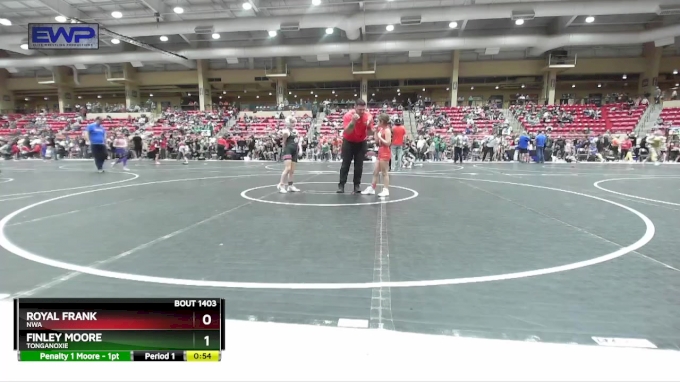 70 lbs Champ. Round 1 - Royal Frank, NWA vs Finley Moore, Tonganoxie