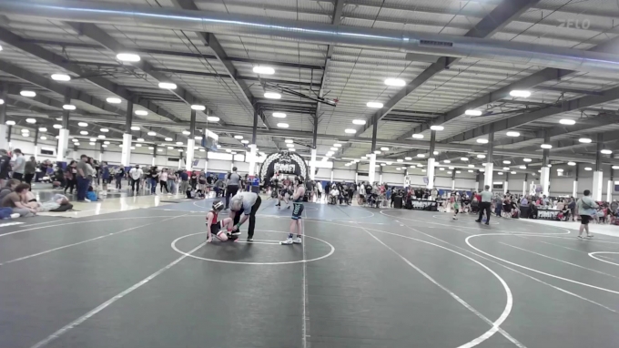 81 lbs Rr Rnd 2 - Merrick Haws, Thorobred WC vs Jasper Easley, Prescott ...