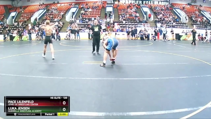135 lbs Cons. Round 2 - Pace Lilenfeld, Level Up Wrestling Center vs ...
