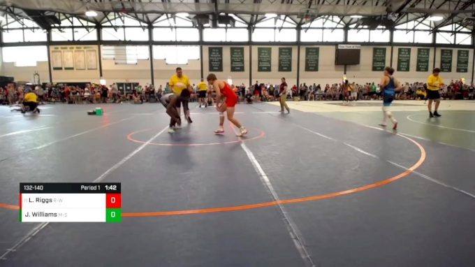 132-140 lbs Champ. Round 1 - Logan Riggs, PSF Wrestling Academy vs ...