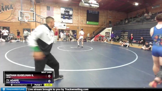 138 lbs Semifinal - Nathan Gugelman Il, AFWC vs Ty Adams, East Idaho Elite