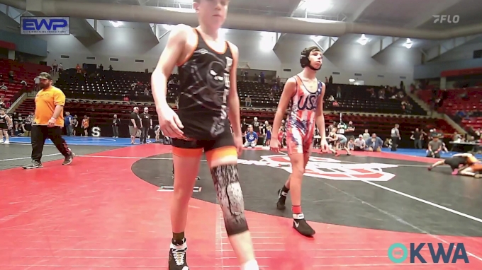 120 lbs Consolation - Clayton Evdaily, Tonkawa Takedown Club vs Liam ...