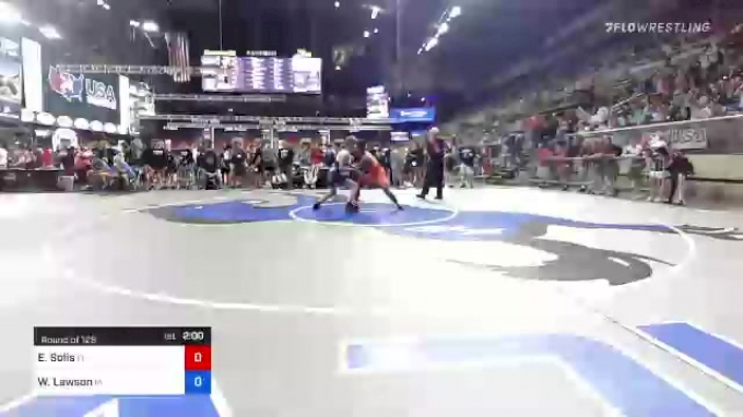 138 lbs Round Of 128 - Elvis Solis, Florida vs William Lawson, Iowa