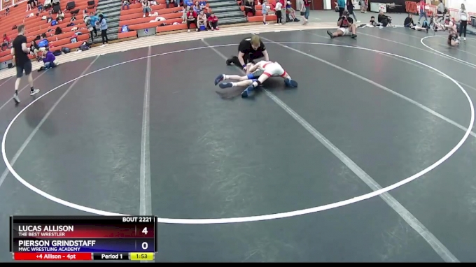 70 lbs Round 2 - Lucas Allison, The Best Wrestler vs Pierson Grindstaff ...