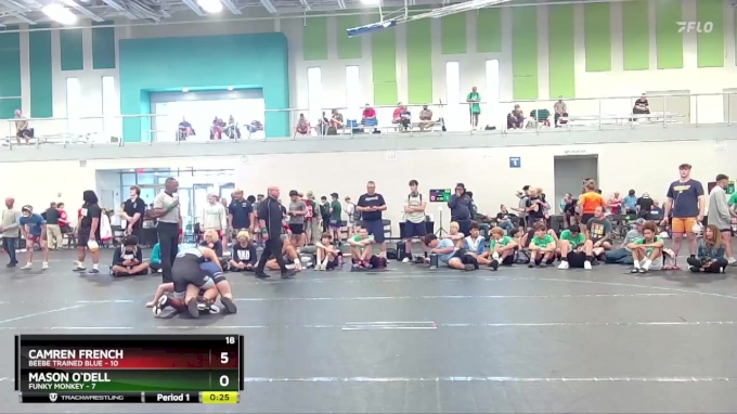 132 lbs Round 3 (4 Team) - Camren French, Beebe Trained Blue vs Mason O ...