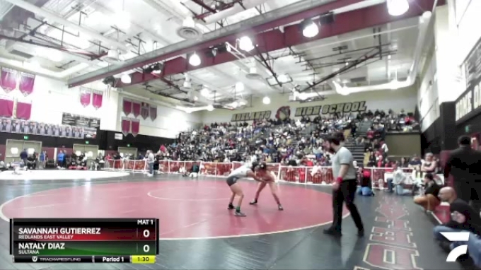 110 lbs 1st Place Match - Nataly Diaz, Sultana vs Savannah Gutierrez ...