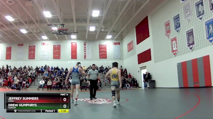 138 lbs Quarterfinal - Jeffrey Summers, Cvca vs Drew Humphrys, Copley 138 lbs Quarterfinal - Jeffrey Summers, Cvca vs Drew Humphrys, Copley
