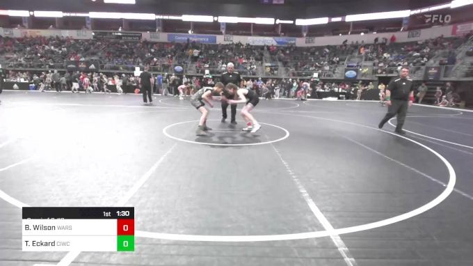135 lbs Consi Of 8 #2 - Boston Wilson, Warsaw Wildcat Wrestling vs ...