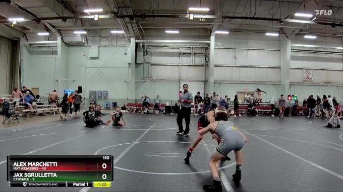 110 lbs Round 3 (8 Team) - Alex Marchetti, Mat Assassins vs Jax ...