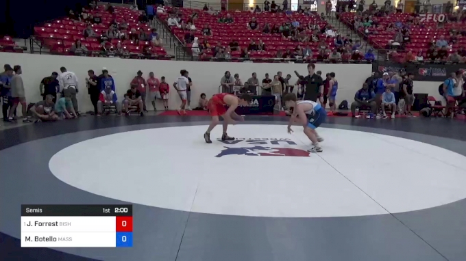 60 kg Semis - Jax Forrest, Bishop McCort High School Wrestling vs ...