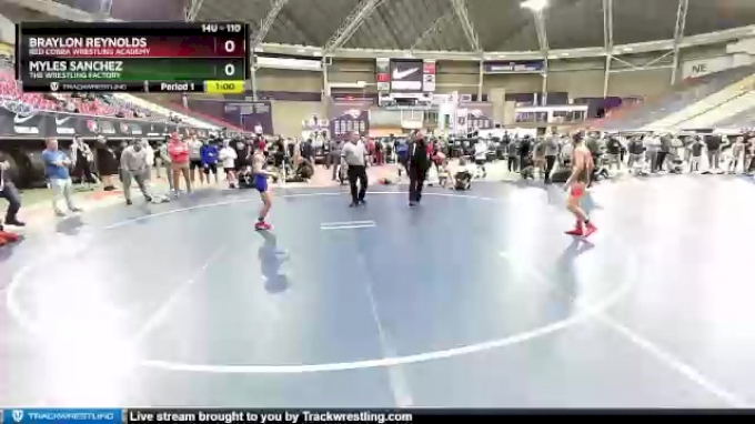 110 lbs 3rd Place Match - Myles Sanchez, The Wrestling Factory vs ...