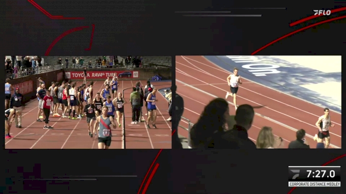 Pro Mixed Distance Medley Relay Corporate, Event 401, Finals