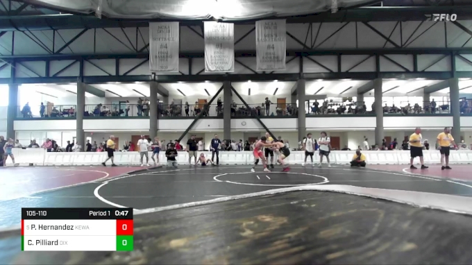 105-110 lbs Quarterfinal - Pedro Hernandez, Jr Raiders/ SS vs Cole ...