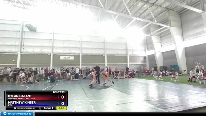 160-173 lbs Cons. Round 2 - Dylan Galant, Warrior Wrestling Club vs ...